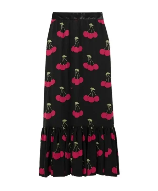 Valentino Garavani Printed Maxi Skirt