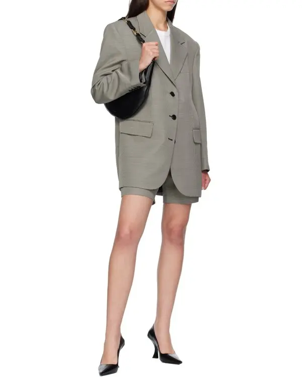ANINE BING Belt Loop Shorts