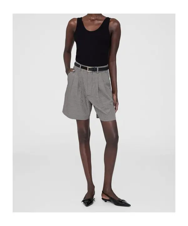 ANINE BING Belt Loop Shorts