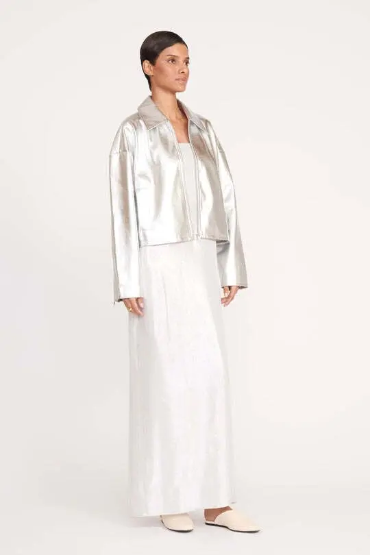 Staud Long-sleeved Zip-up Jacket
