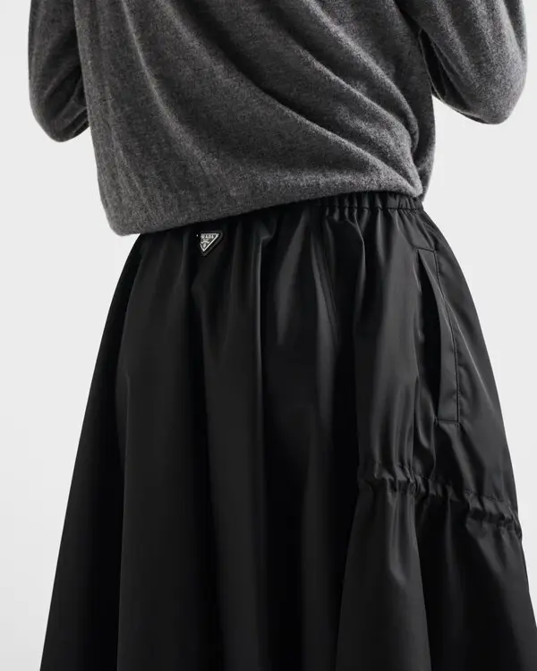 Prada Elasticated Waistband Midi Skirt