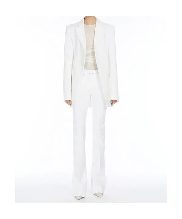 Sportmax Single-breasted Long-sleeved Jacket