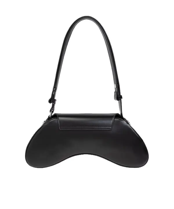 DIESEL® Play Logo Plaque Shoulder Bag - Black