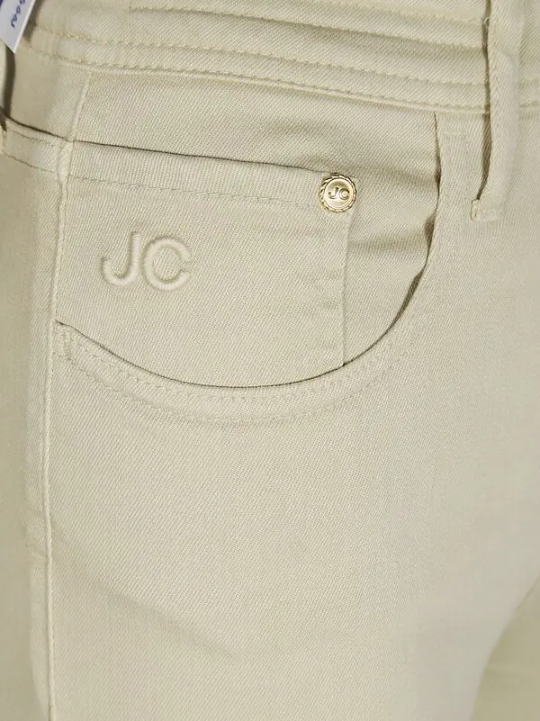 Jacob Cohen Logo Embroidered Jeans
