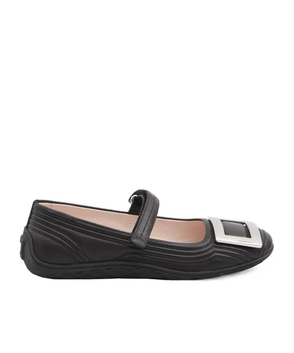 ROGER VIVIER Buckle Detail Ballet Flats