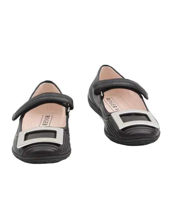 ROGER VIVIER Buckle Detail Ballet Flats