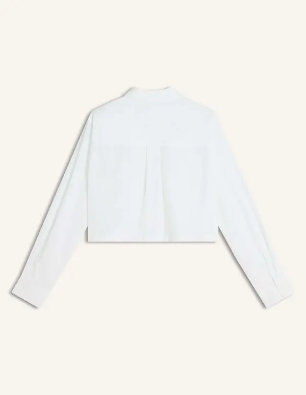 Maison Kitsuné Baby Fox Cropped Shirt