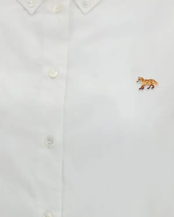 Maison Kitsuné Baby Fox Cropped Shirt