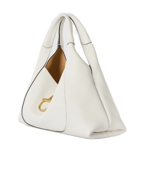 Gucci Softbit Maxi Shoulder Bag - White