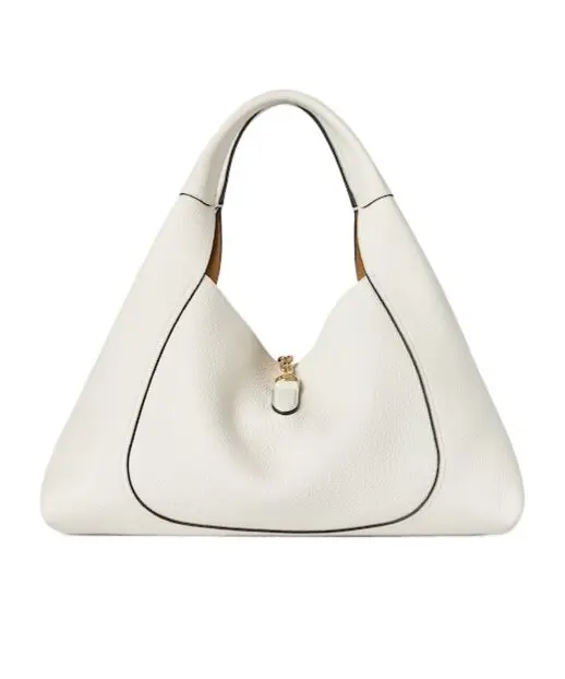 Gucci Softbit Maxi Shoulder Bag - White