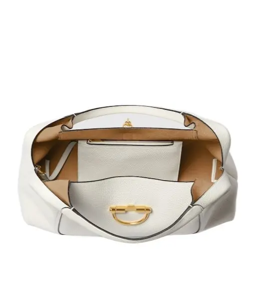 Gucci Softbit Maxi Shoulder Bag - White
