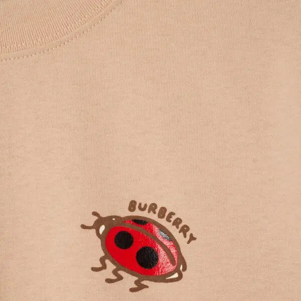 Burberry Ladybug Logo Crewneck T-shirt