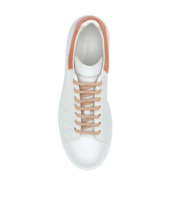 Alexander McQueen Oversized Lace-up Sneakers - White