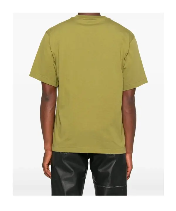 Burberry Edk-embroidered T-shirt - Green