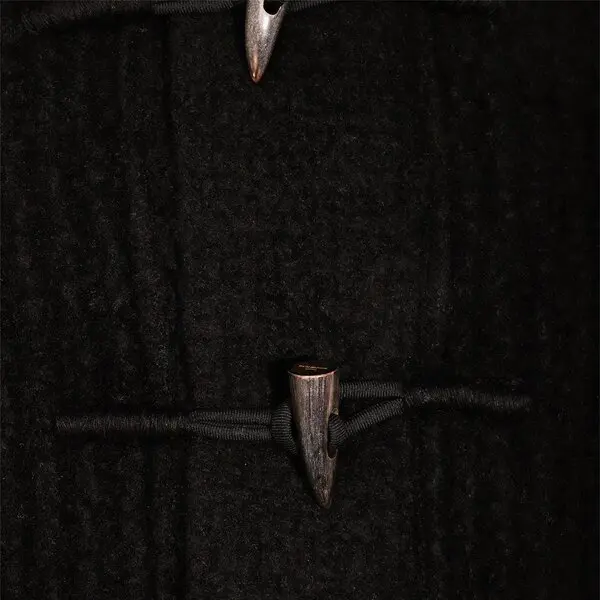 Thom Browne Logo Detailed Hooded Jacket - Black