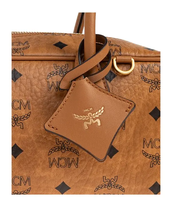 Mcm East West Shoulder Bag - Brown