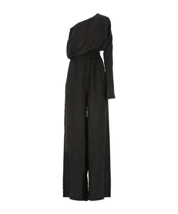 Rick Owens Athena One-shoulder Jumpsuit - Black