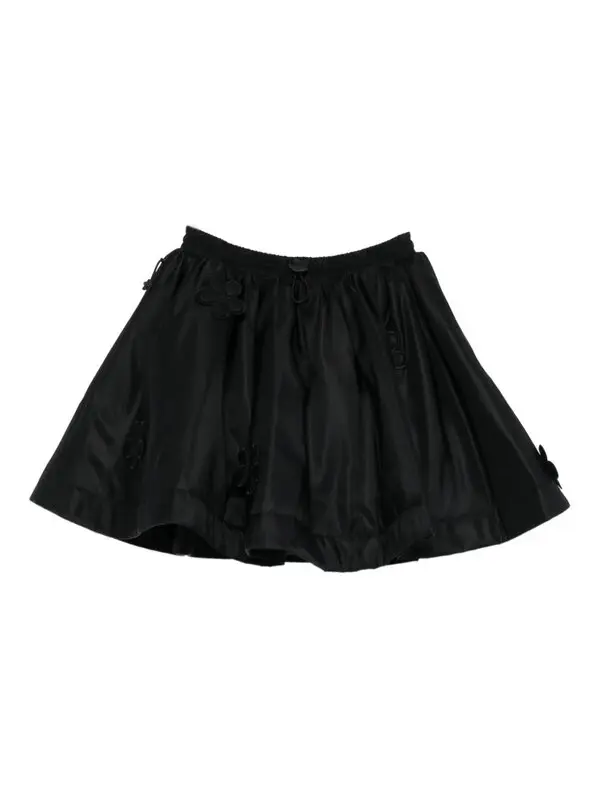 Cecilie Bahnsen Elastic Waist Skirt With Drawstring Detail