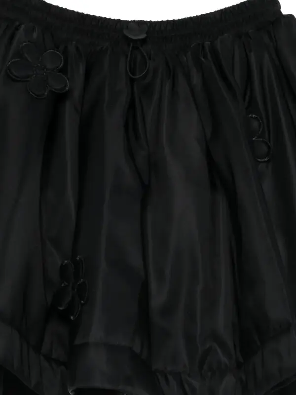 Cecilie Bahnsen Elastic Waist Skirt With Drawstring Detail