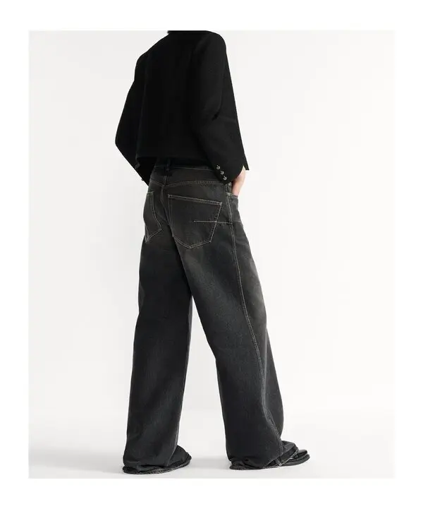 Dior Cropped Jacket With Welt Pockets - Black