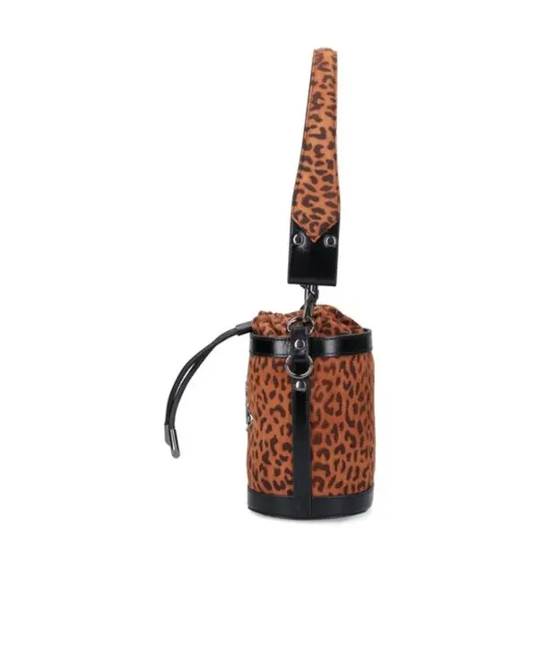 VIVIENNE WESTWOOD Daisy Drawstring Bucket Bag - Brown