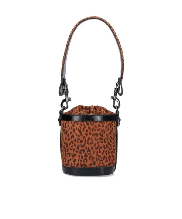 VIVIENNE WESTWOOD Daisy Drawstring Bucket Bag - Brown