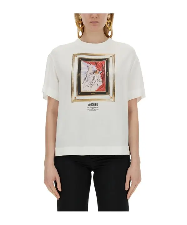 Moschino Crewneck Short Sleeve T-shirt