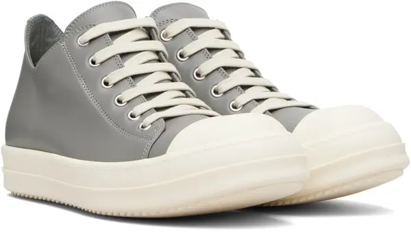 Rick Owens Temple Low-top Sneakers - Gray