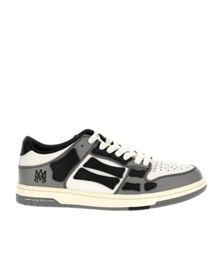Amiri Varsity Skel Top Low Sneakers - Black