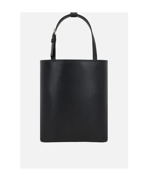 Prada Triangle Logo Appliqué Tote Bag