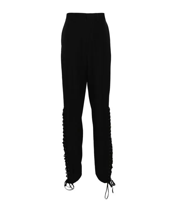 JEAN PAUL GAULTIER Mid-rise Lace-up Trousers