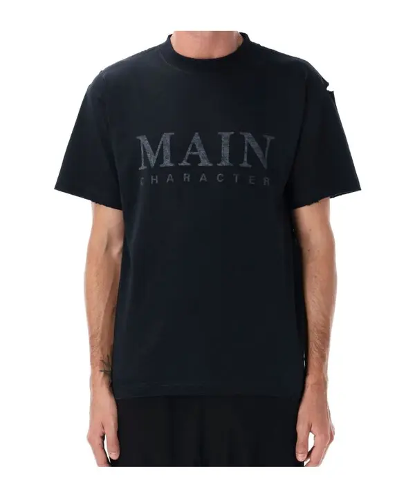 Balenciaga Distressed Crewneck T-shirt