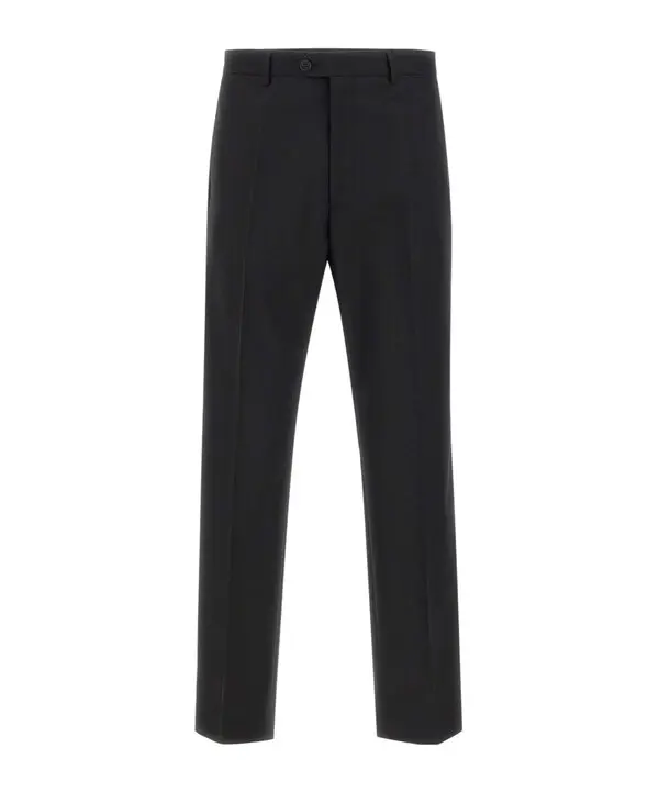 MAISON MARGIELA Tailored Straight-leg Trousers With Contrast Stitching Detail