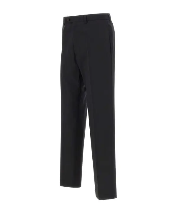 MAISON MARGIELA Tailored Straight-leg Trousers With Contrast Stitching Detail
