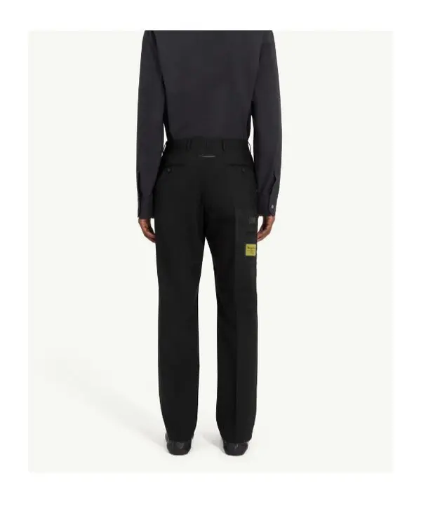 MAISON MARGIELA Tailored Straight-leg Trousers With Contrast Stitching Detail