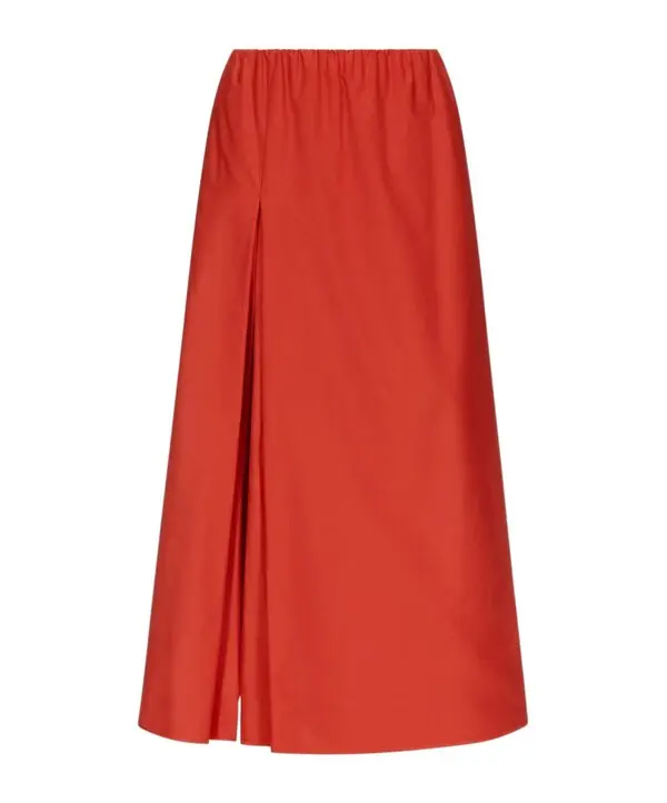 Loulou De Saison Carmen Midi Skirt - Red