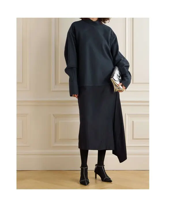 JIL SANDER Asymmetrical Dress With Back Buttons