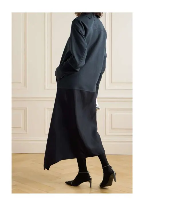 JIL SANDER Asymmetrical Dress With Back Buttons