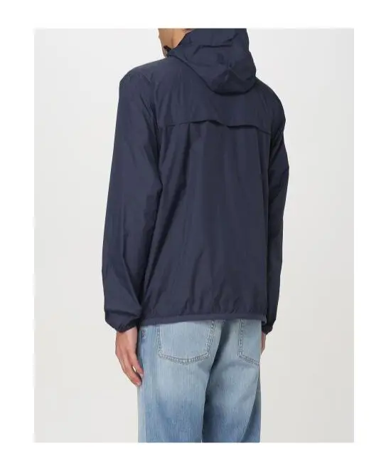 K-WAY Zip-up Hooded Jacket - Black