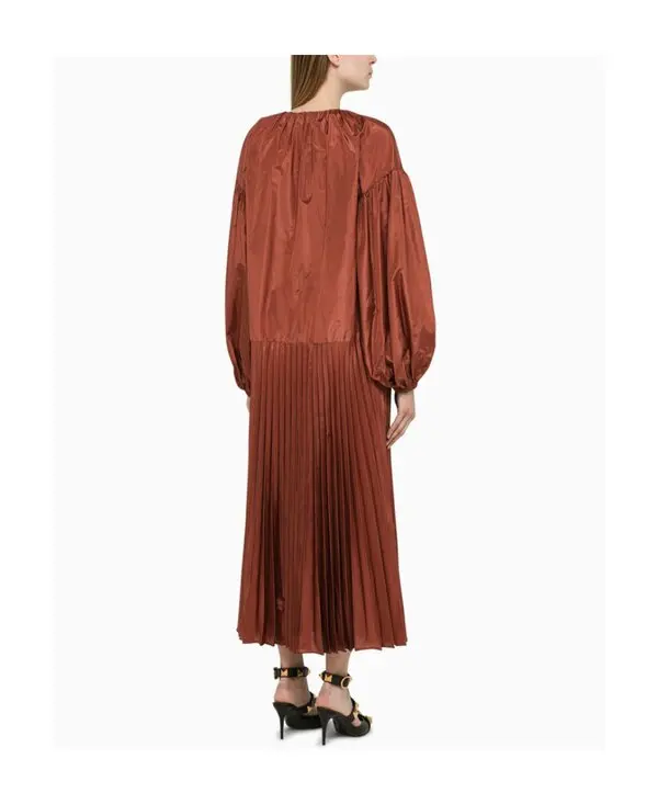 Valentino Garavani Pleated Maxi Dress