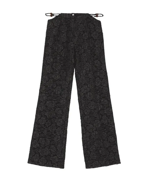 GANNI Jacquard Flared Pants