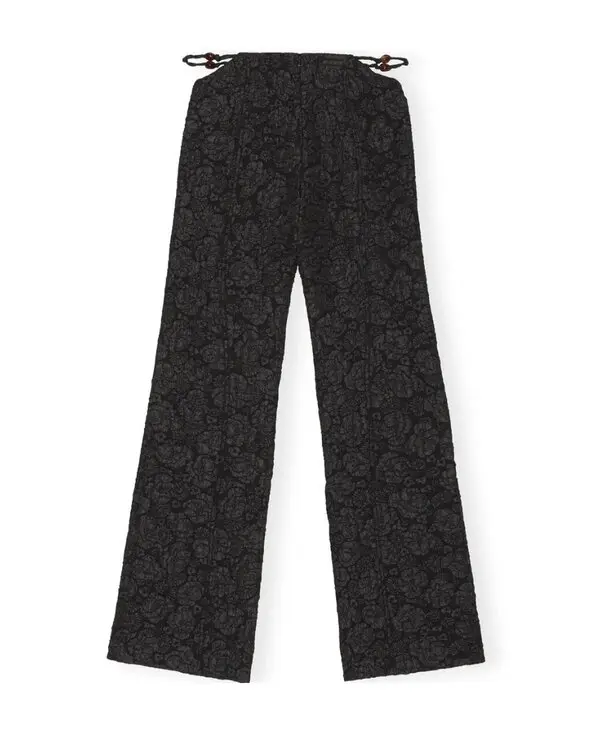 GANNI Jacquard Flared Pants