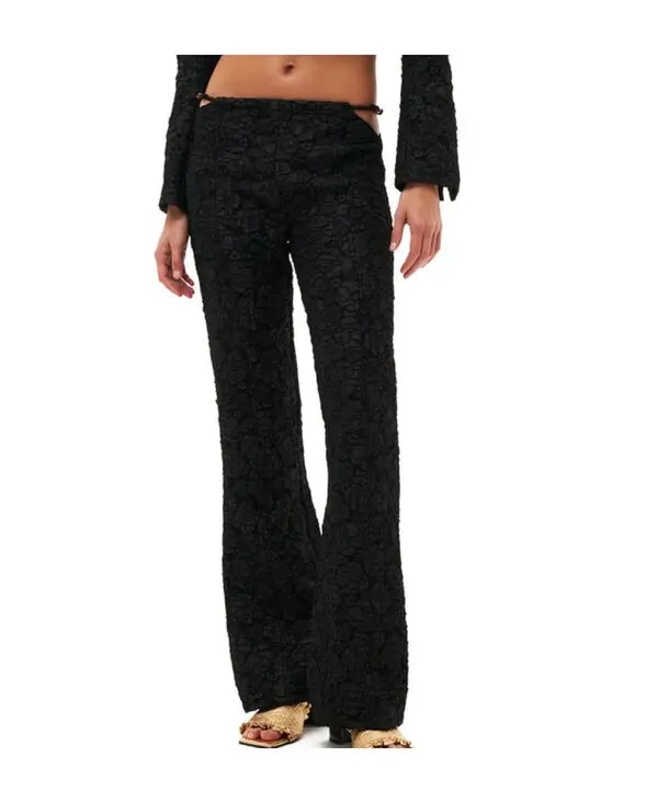 GANNI Jacquard Flared Pants