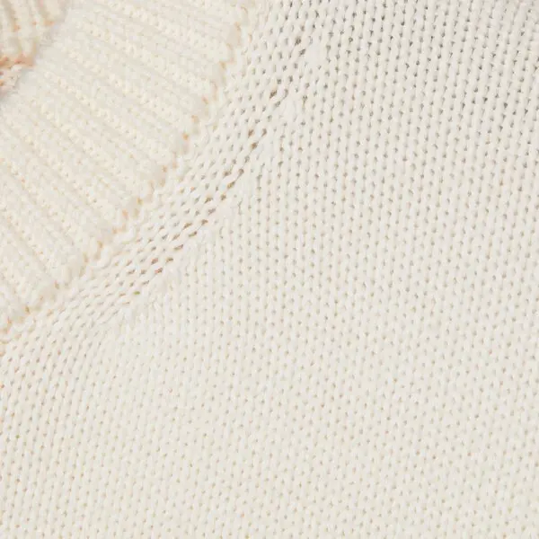 Gucci Logo Intarsia Knit Jumper - White