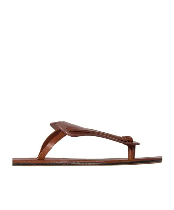 THE ROW Helena Knotted Flip Flops