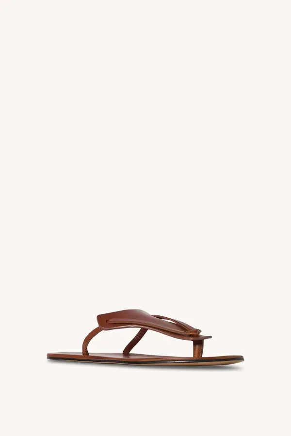 THE ROW Helena Knotted Flip Flops