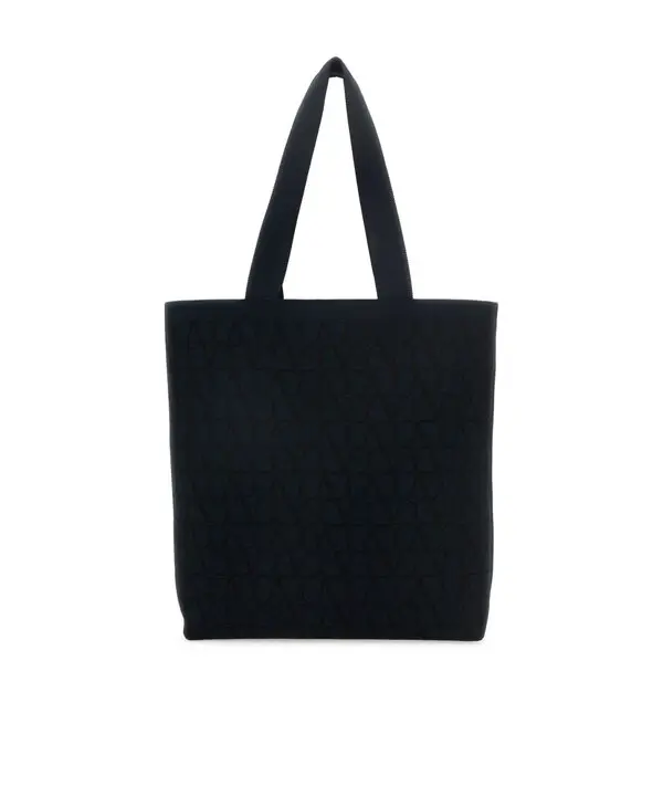 Valentino Garavani Toile Iconographe Top Handle Bag - Midnight Blue
