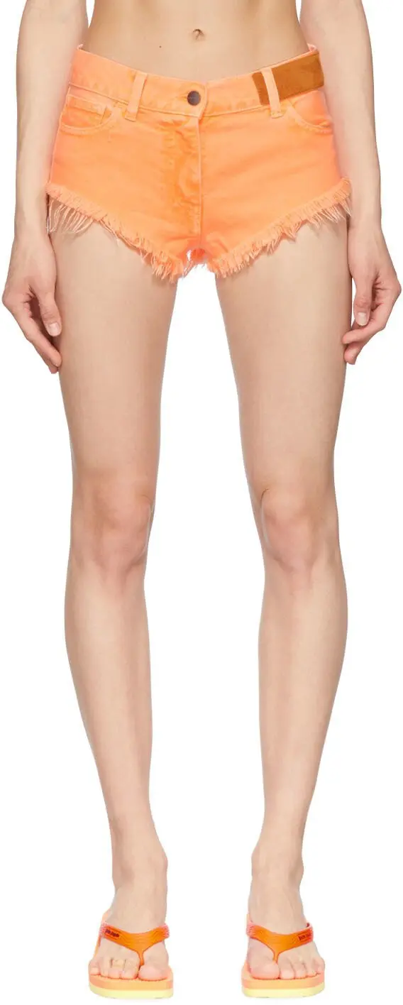 Palm Angels Denim Hot Shorts