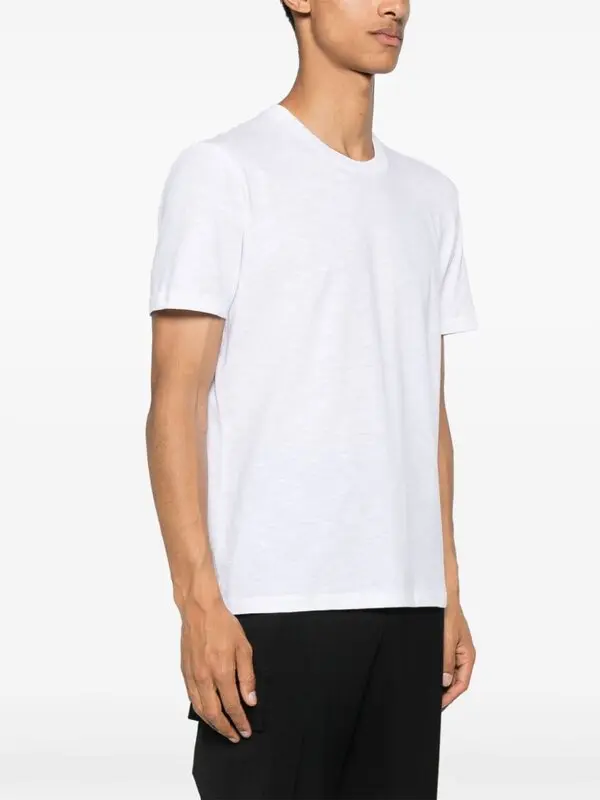 Neil Barrett Slub-texture Cotton T-shirt - White
