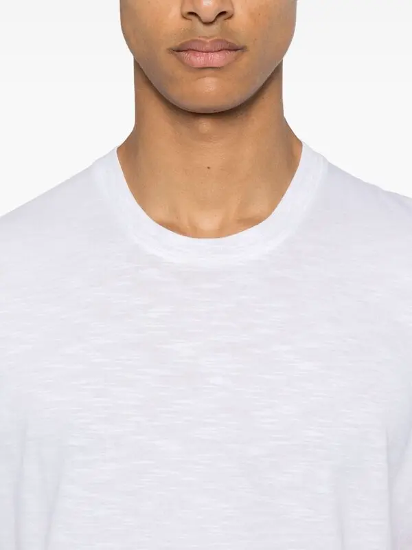 Neil Barrett Slub-texture Cotton T-shirt - White